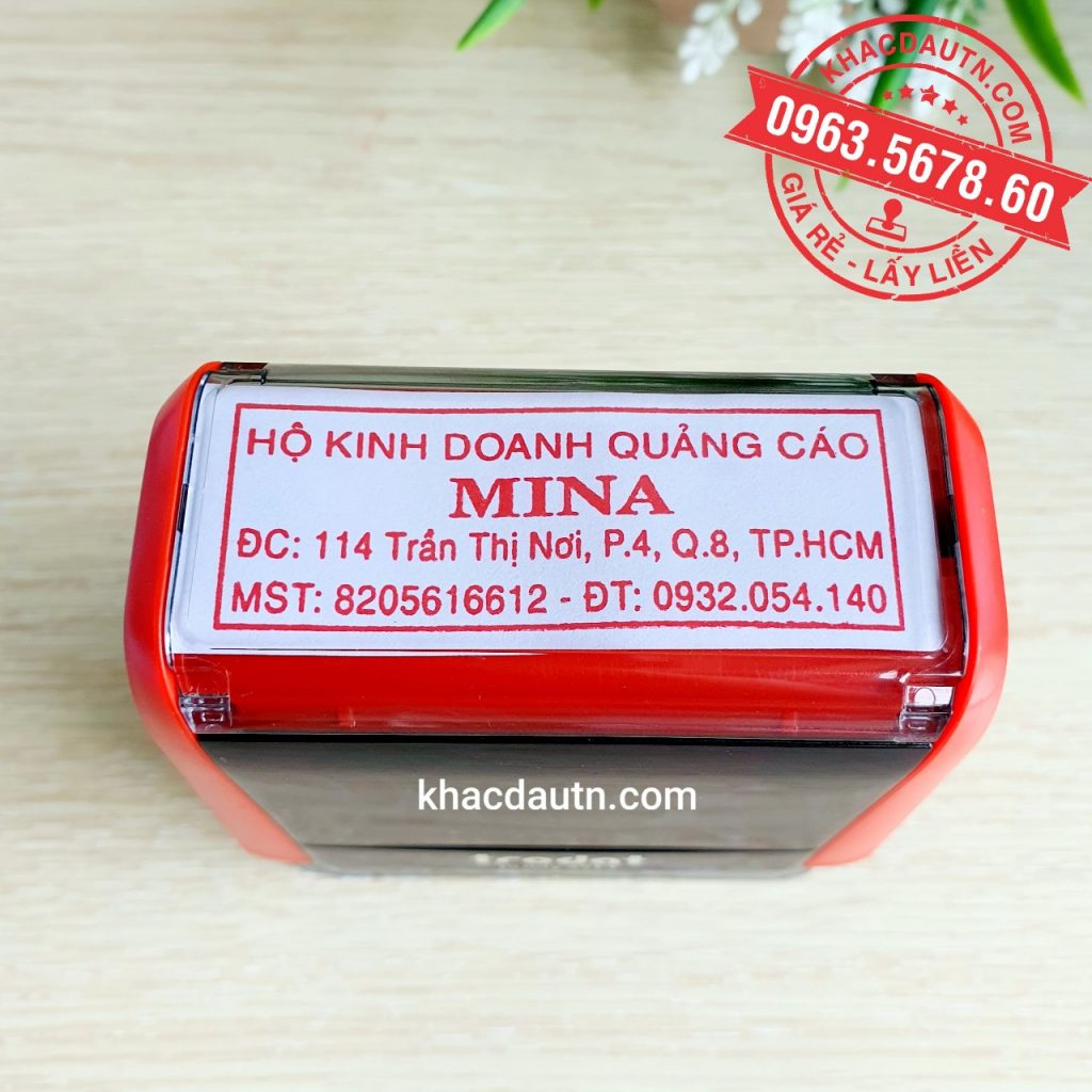 Khắc dấu đóng giấy tiền giá rẻ - giao tận nơi | Khắc dấu TN