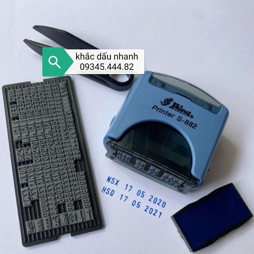 Con dấu đóng ngày tháng giá rẻ lấy ngay tại TP.HCM | Khắc Dấu TN