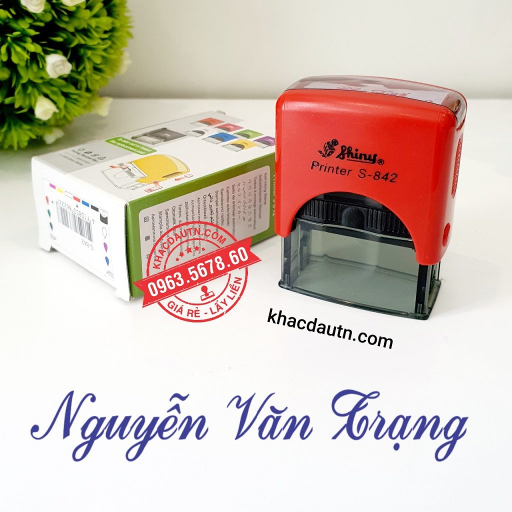 Con dấu tên tiếng Hàn chuyên nghiệp | Khắc dấu TN