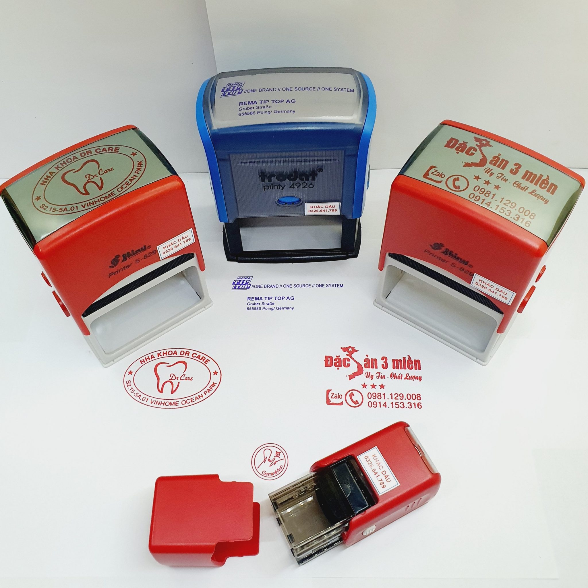 Khắc dấu mộc - Khắc dấu logo giá tốt nhất | Khắc dấu TN